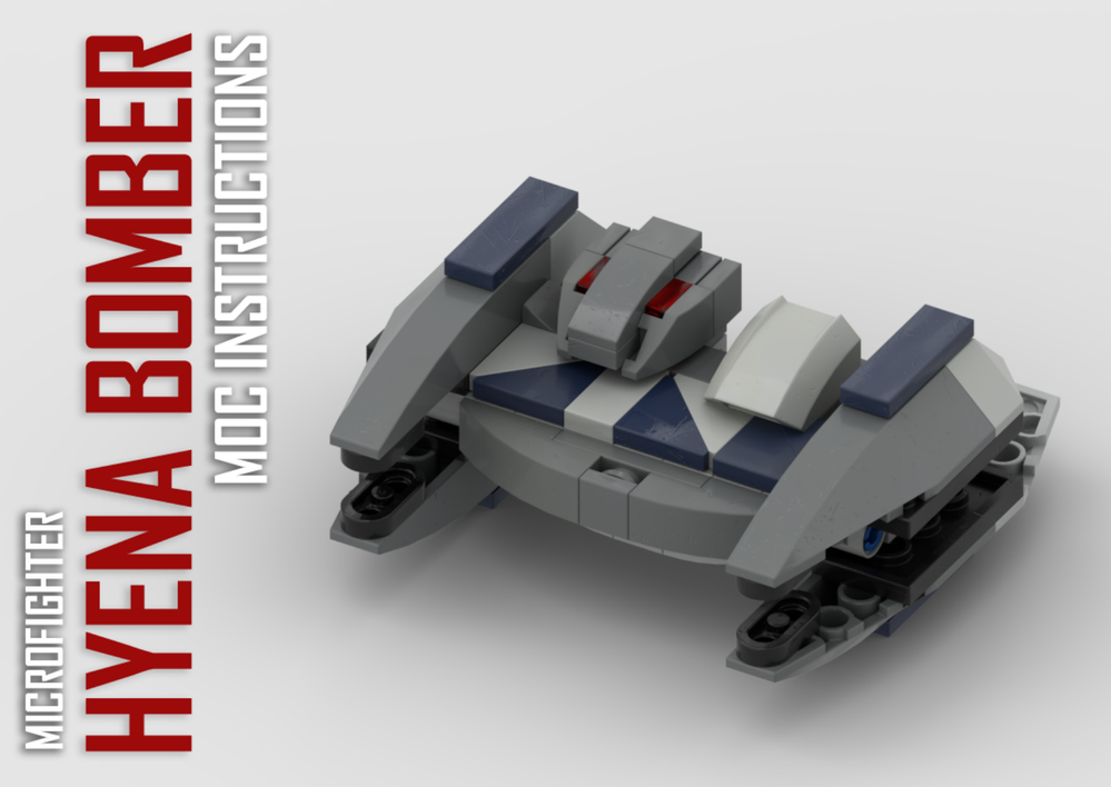 LEGO MOC Microfighter Hyena Bomber by Quarries Workshop | Rebrickable ...