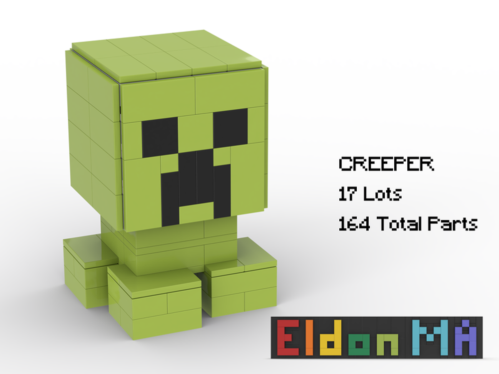 LEGO MOC-83607 Creeper_2.0 by Max Subtle Creations | Rebrickable ...