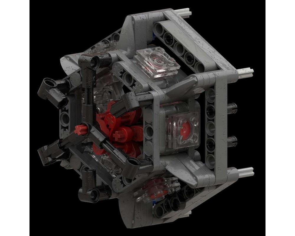 LEGO MOC six cylinder radial piston engine by reihner | Rebrickable ...