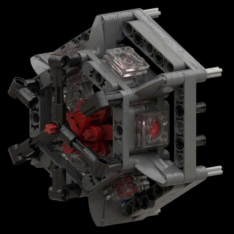 LEGO MOC six cylinder radial piston engine by reihner | Rebrickable ...