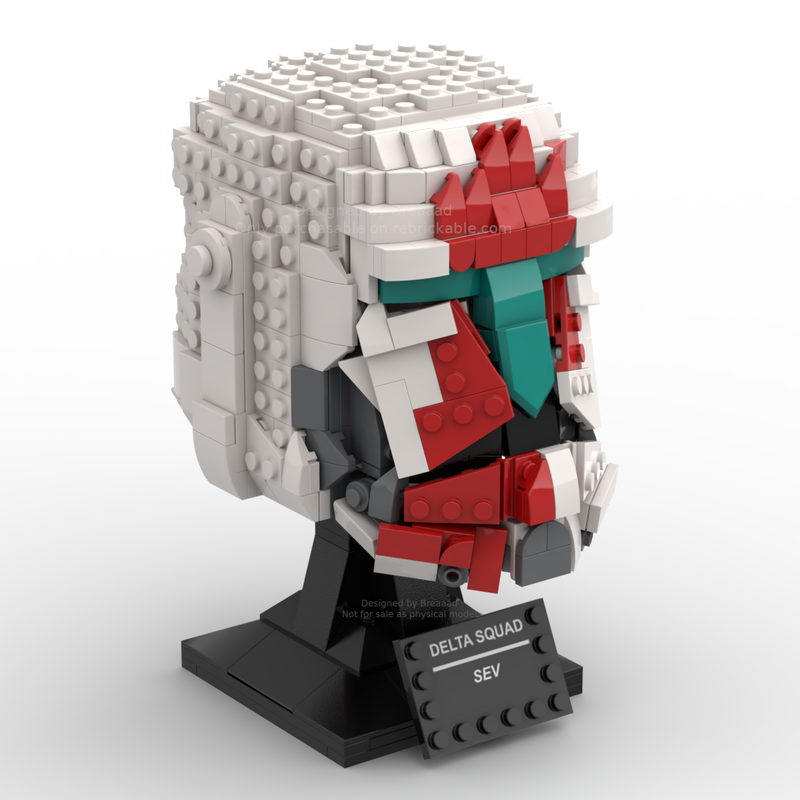 LEGO MOC-83630 Sev - Delta Squad (Helmet Collection) by Breaaad ...