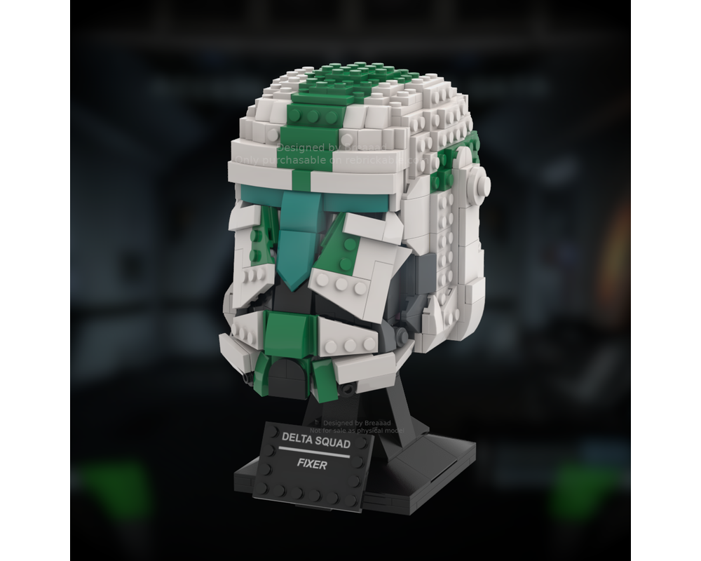 LEGO MOC Delta Squad Bundle (Helmet Collection) by Breaaad ...