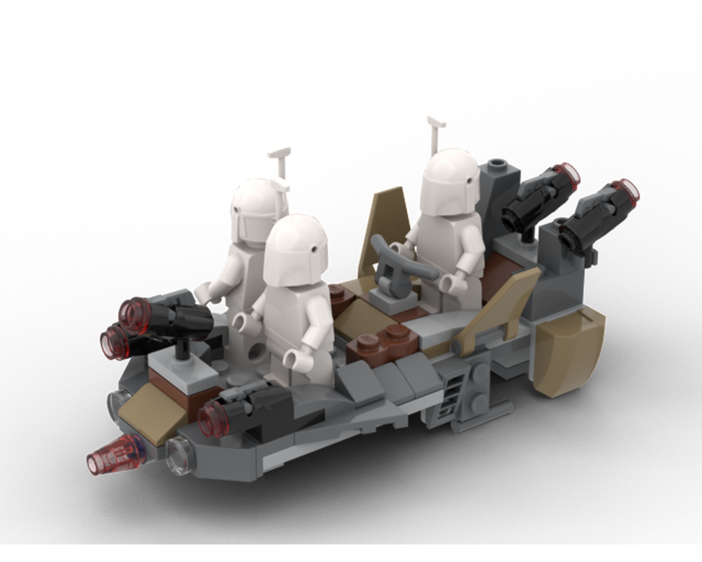 LEGO MOC Hover Attack Boat - 75267 Mandalorian Battle Pack Alternate ...
