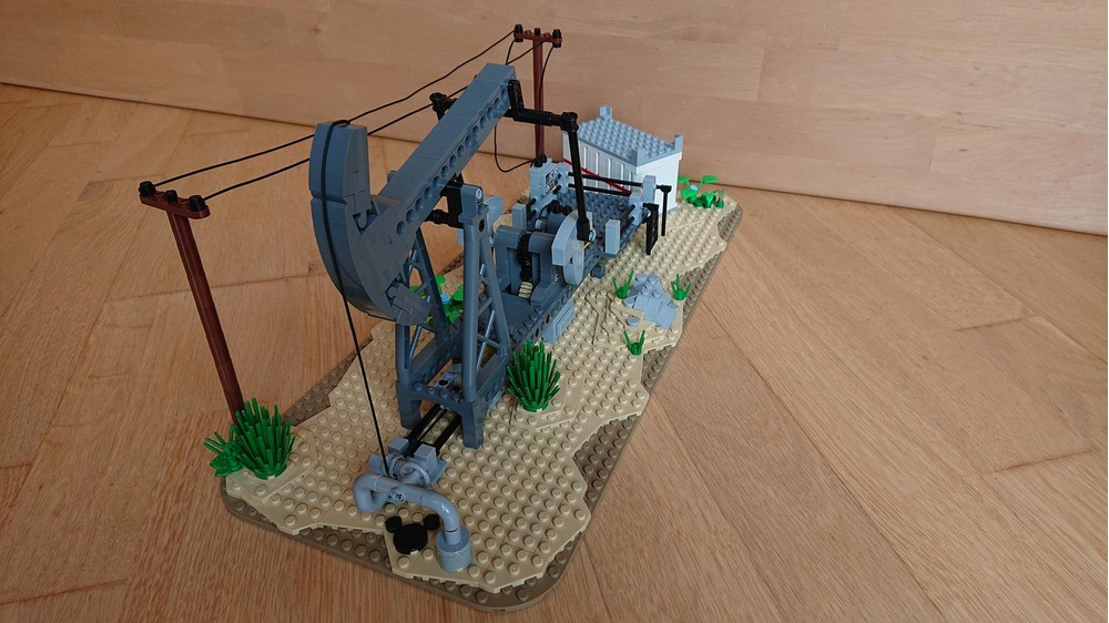 LEGO MOC Nodding Donkey by Joebot360 | Rebrickable - Build with LEGO