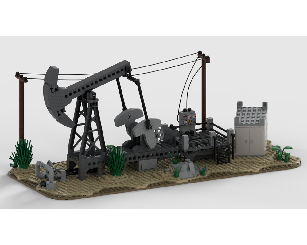 LEGO MOC Nodding Donkey by Joebot360 | Rebrickable - Build with LEGO