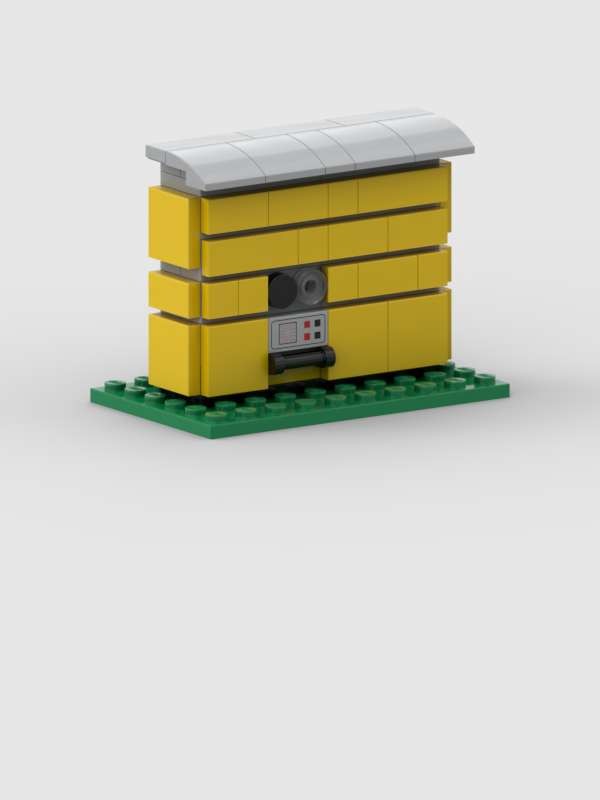 LEGO MOC DHL Packstation Paket Station - DHL package locker by ...