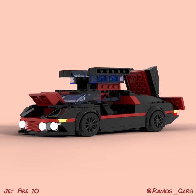 LEGO MOC Jet Fire 10 by Ramos_cars | Rebrickable - Build with LEGO