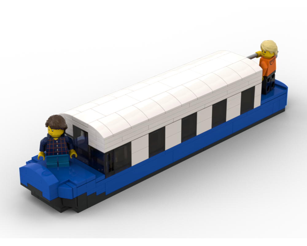 LEGO MOC Canal Boat by Nicole1 | Rebrickable - Build with LEGO