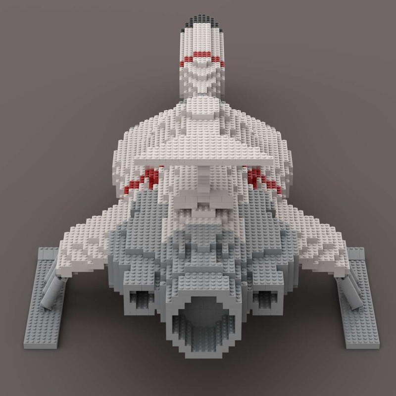 LEGO MOC UFO SHADO Interceptor by otterbournelego | Rebrickable - Build ...