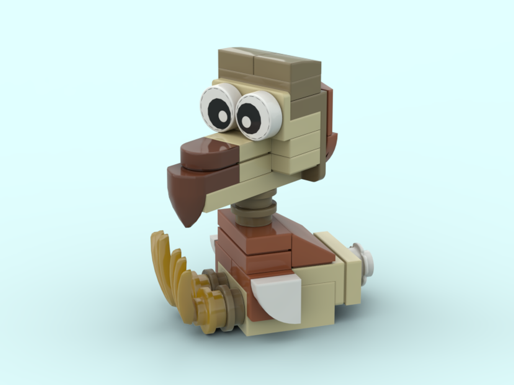 LEGO MOC Funny Birds: Dodo - tan version by olivercgoetz | Rebrickable ...