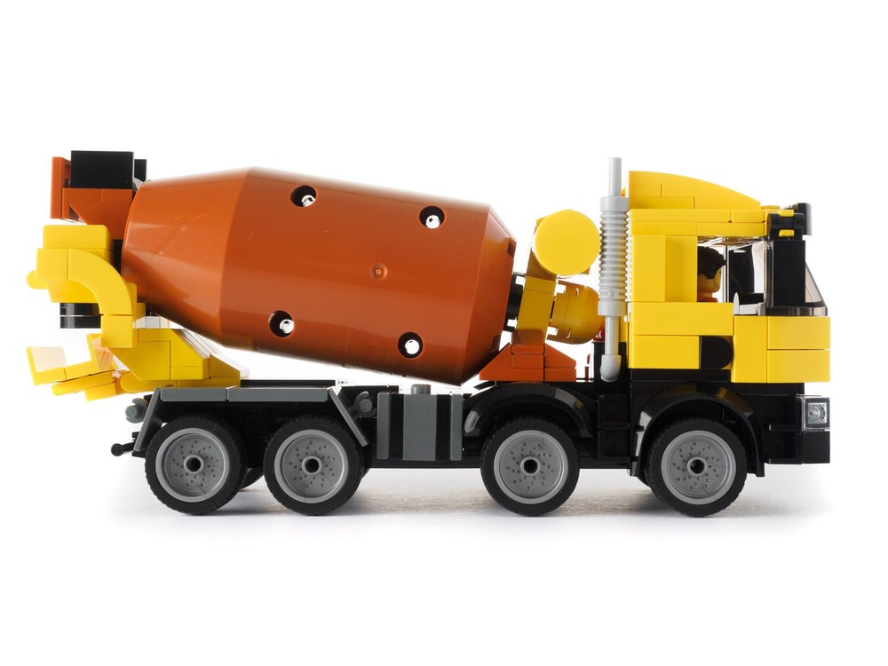 LEGO MOC Cement Mixer by EvertvW | Rebrickable - Build with LEGO