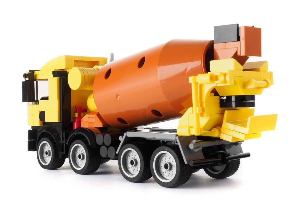 LEGO MOC Cement Mixer by EvertvW | Rebrickable - Build with LEGO
