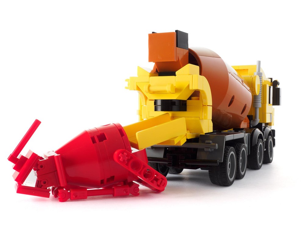 LEGO MOC Cement Mixer by EvertvW | Rebrickable - Build with LEGO