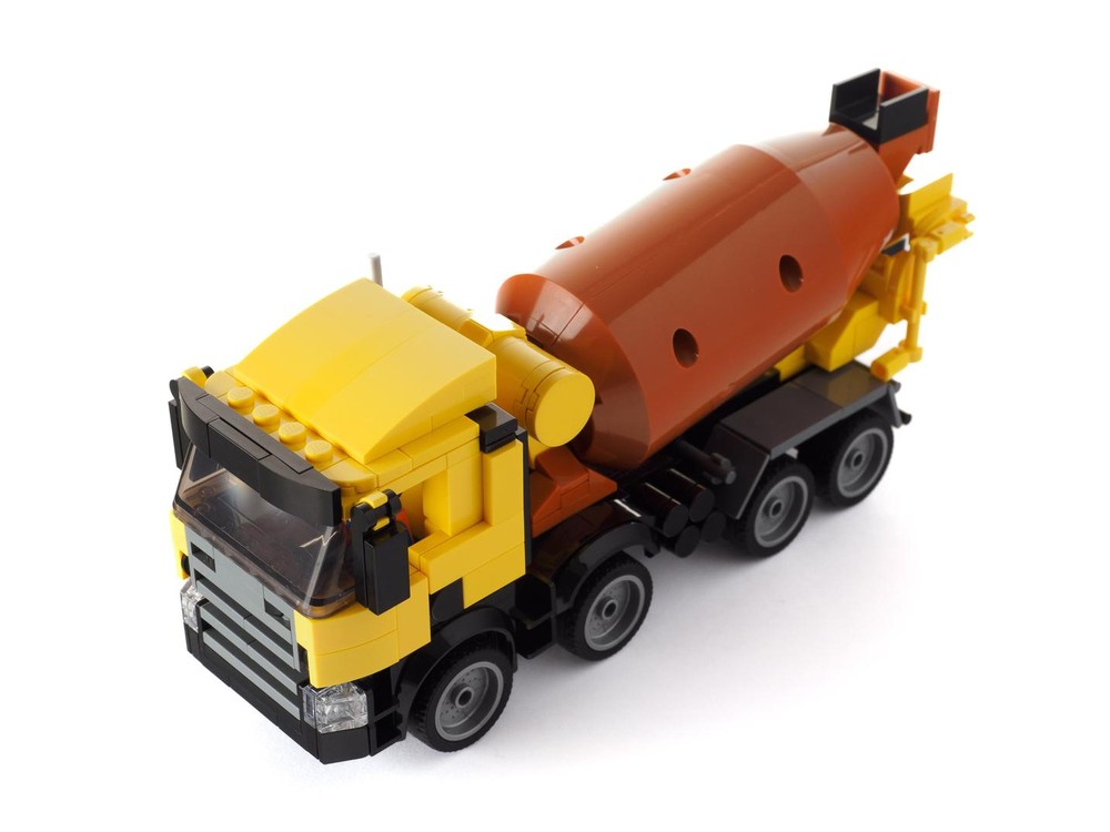 LEGO MOC Cement Mixer by EvertvW | Rebrickable - Build with LEGO