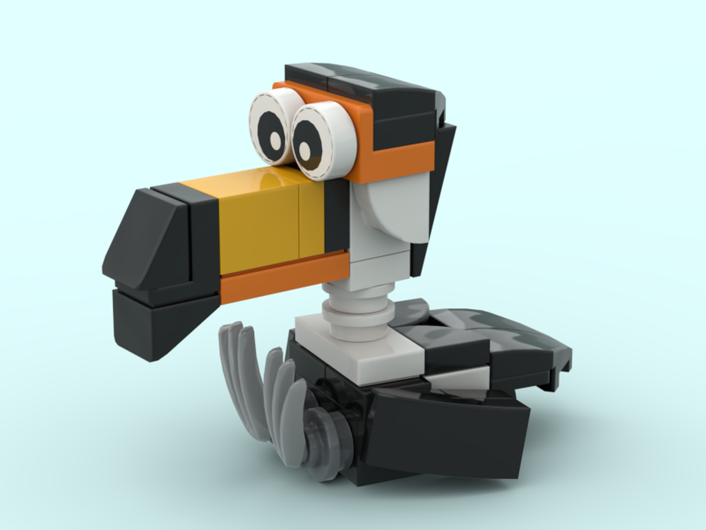 LEGO MOC Funny Birds: Toucan by olivercgoetz | Rebrickable - Build with ...