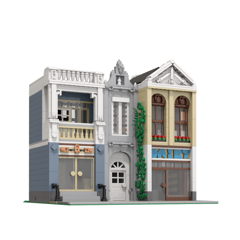 LEGO MOC Dairy Store Modular Buildings by MOC_Expert | Rebrickable ...