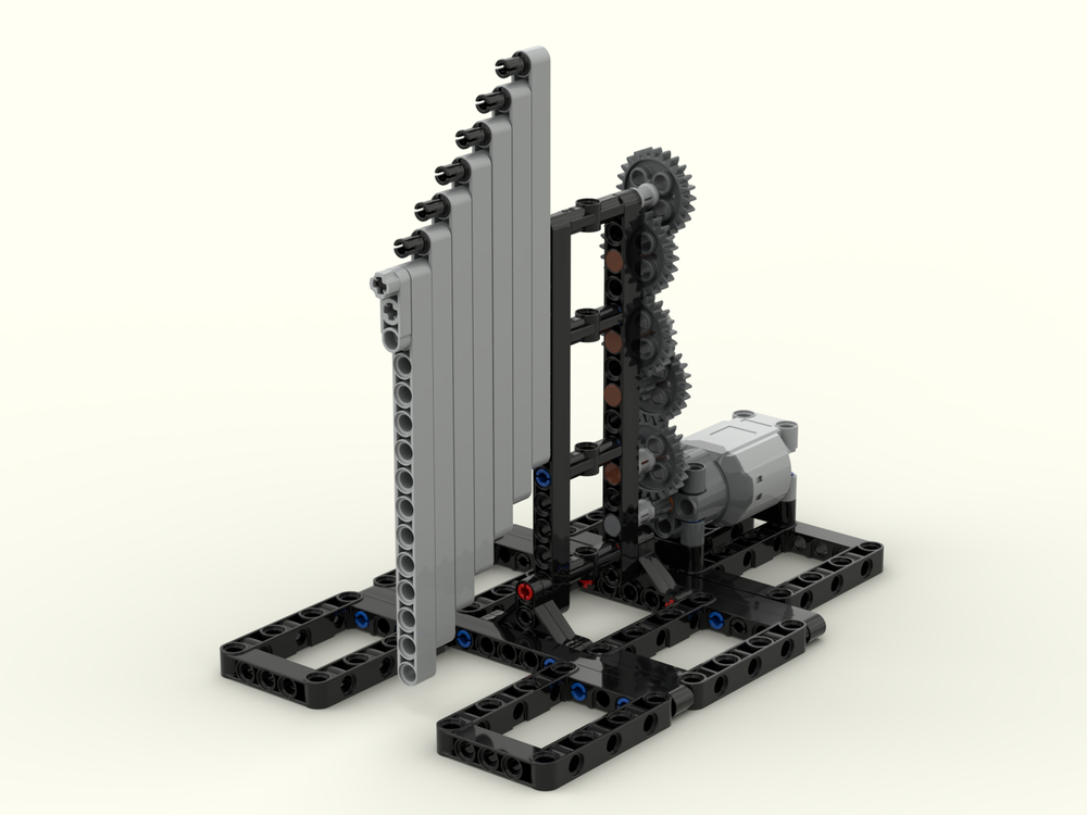 LEGO MOC Motorized dancing bars by jemunoz0 | Rebrickable - Build with LEGO