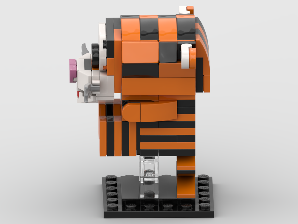 LEGO MOC Tigger by Hiddenface | Rebrickable - Build with LEGO