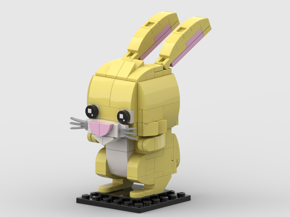 LEGO MOC Rabbit by Hiddenface | Rebrickable - Build with LEGO