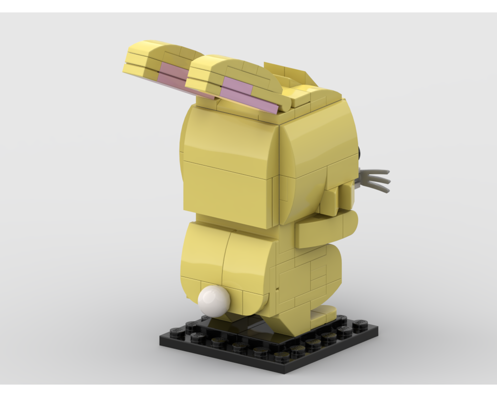 LEGO MOC Rabbit by Hiddenface | Rebrickable - Build with LEGO