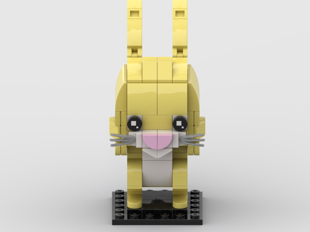 LEGO MOC Rabbit by Hiddenface | Rebrickable - Build with LEGO