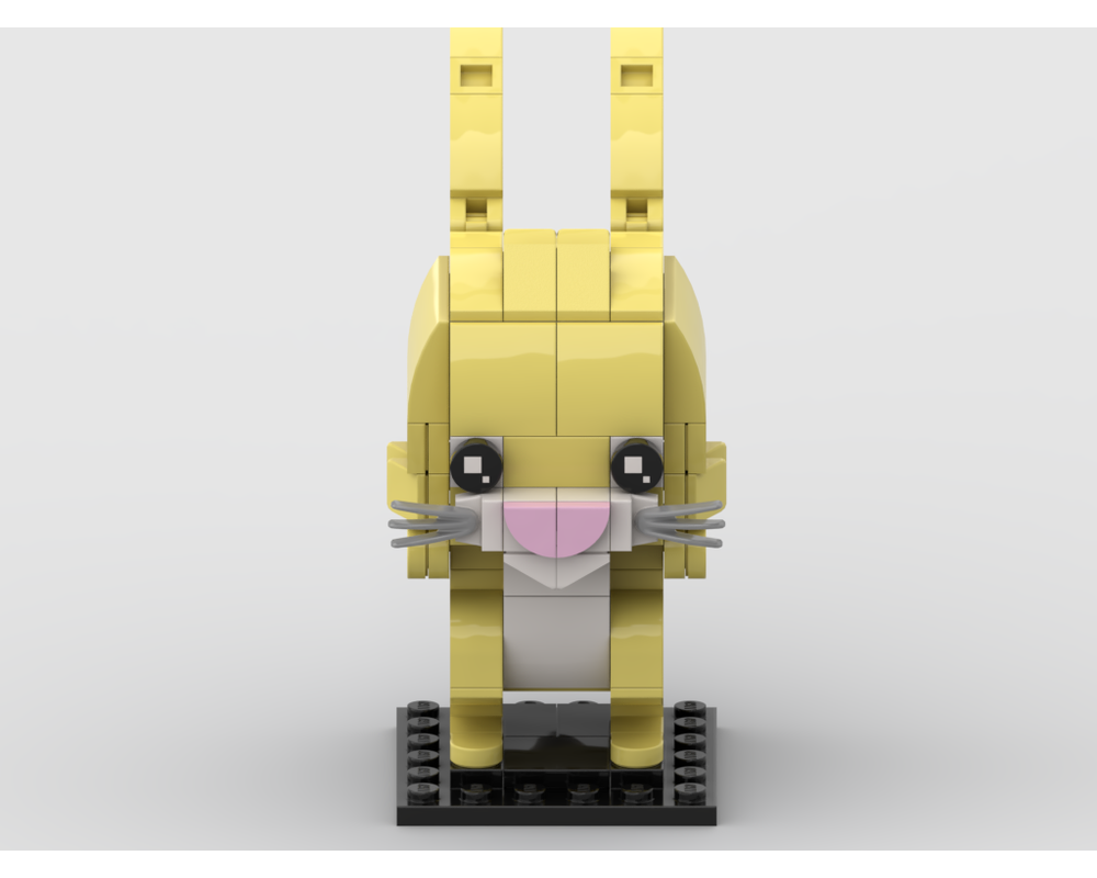 LEGO MOC Rabbit by Hiddenface | Rebrickable - Build with LEGO