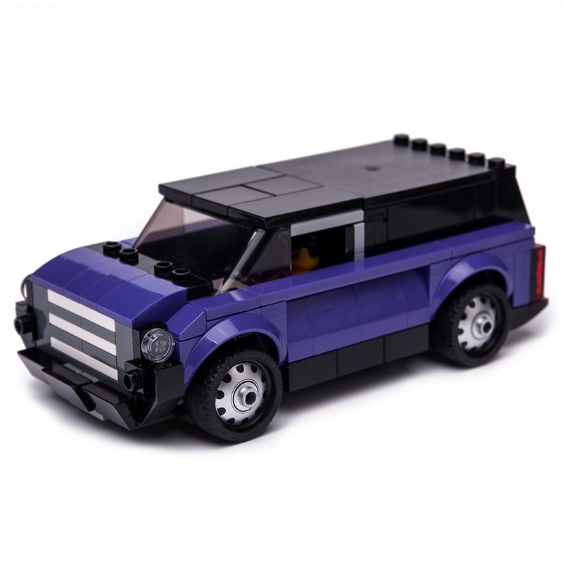 LEGO MOC 76904 Purple VAN by Keep On Bricking | Rebrickable - Build ...