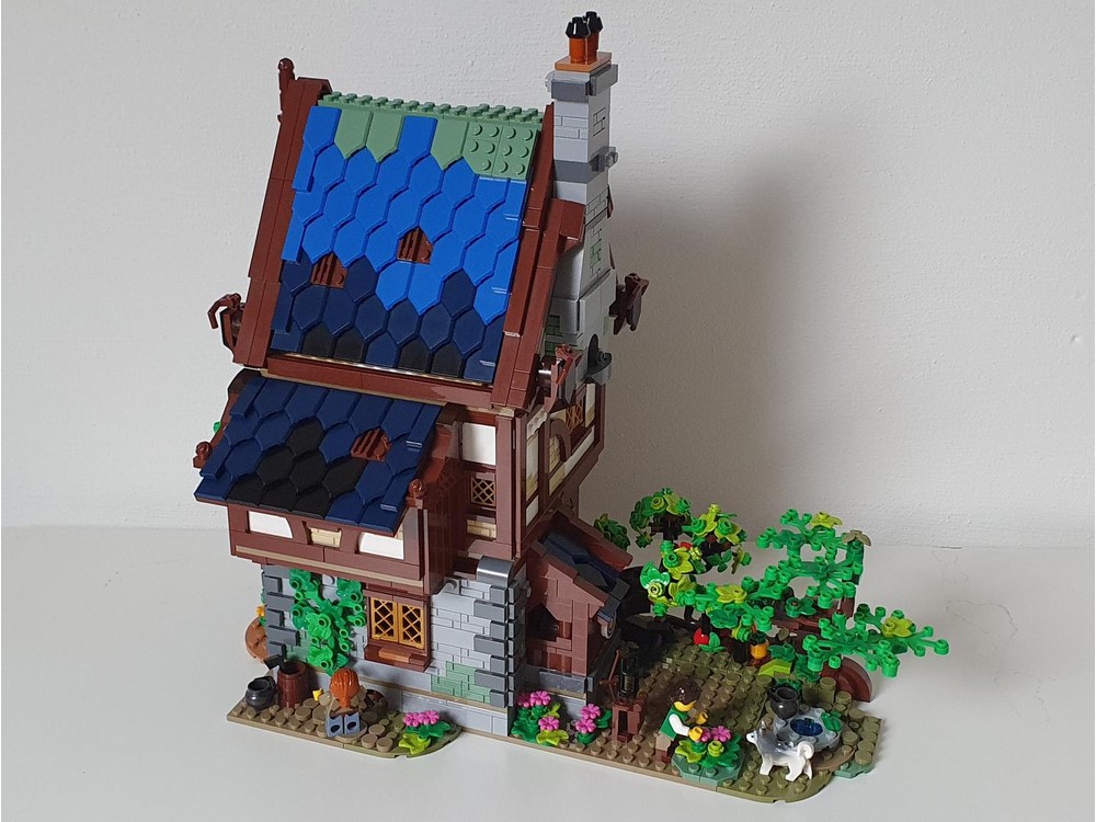 LEGO MOC Medieval Tavern by Gr33tje13 | Rebrickable - Build with LEGO