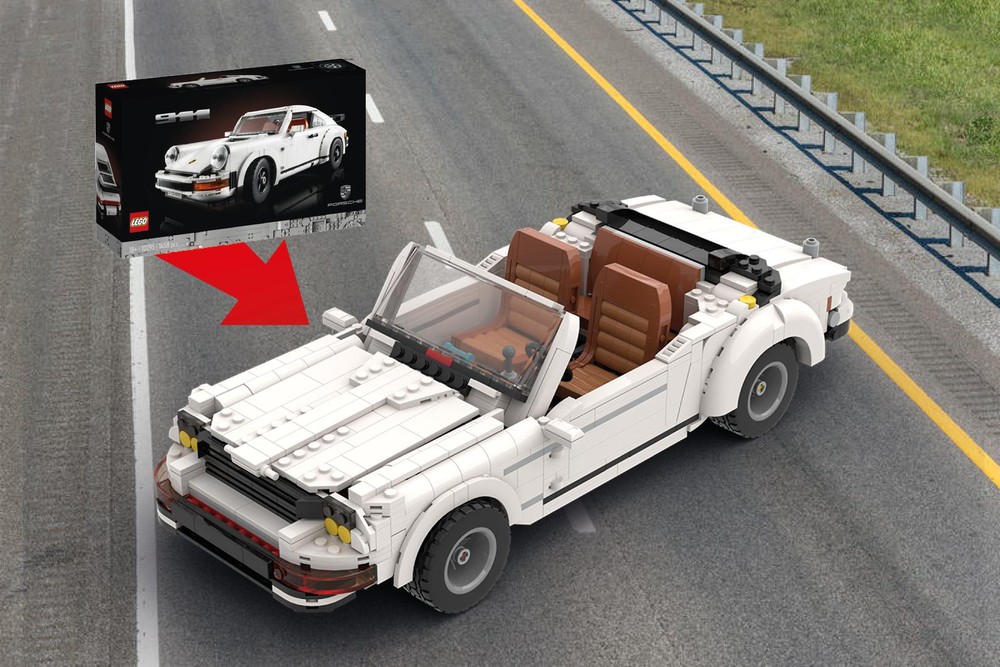 Lego Moc 10295 Cabrio By Thebrickartist Rebrickable Build With Lego