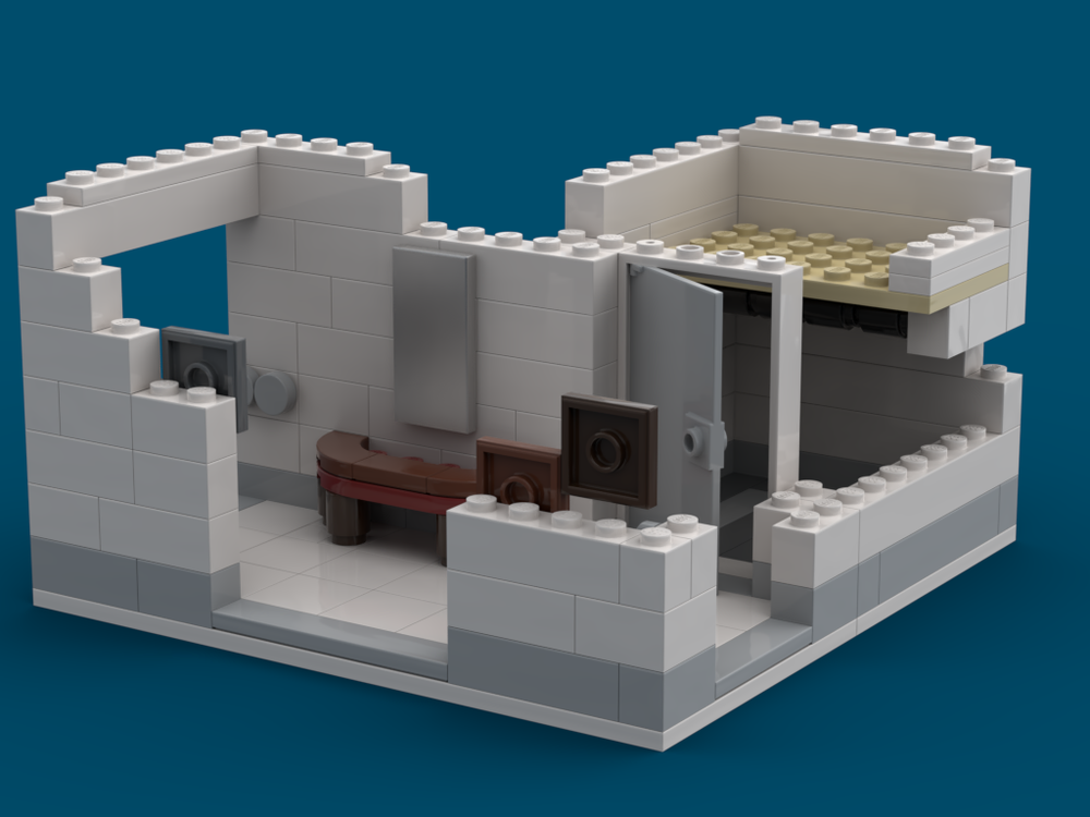 LEGO MOC Entrance hall & closet module by thecrazycodr | Rebrickable ...