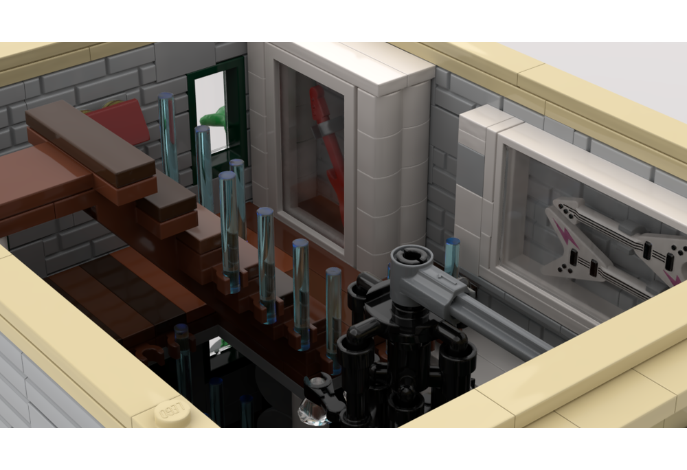 LEGO MOC LEGO® Modular Building MOC Stereo 54 Hifi Studio by Knob van ...