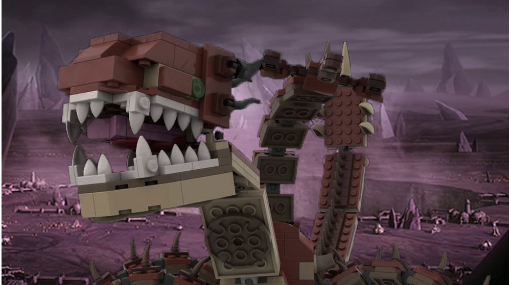 LEGO MOC The Zillo Beast by jlherbst77 | Rebrickable - Build with LEGO
