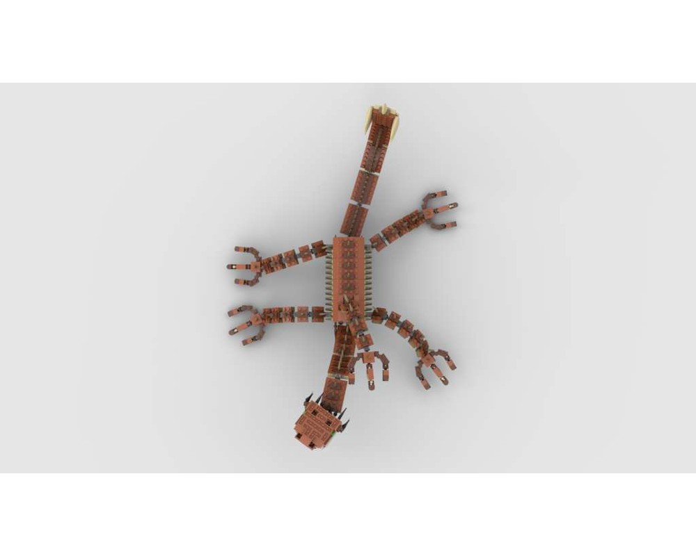 LEGO MOC The Zillo Beast by jlherbst77 | Rebrickable - Build with LEGO