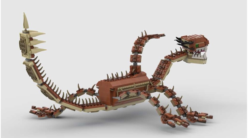 LEGO MOC The Zillo Beast by jlherbst77 | Rebrickable - Build with LEGO
