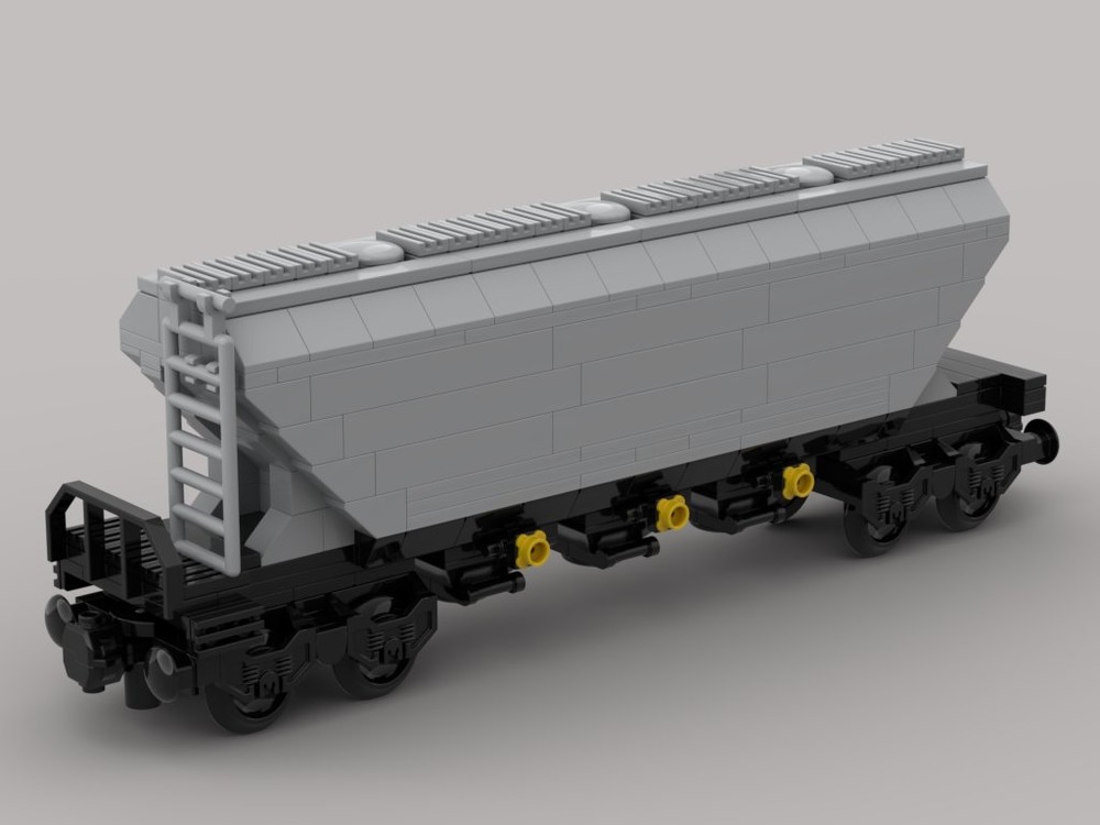 LEGO MOC Gain hopper wagon by Mario´s Klemmbaustein Eisenbahn ...