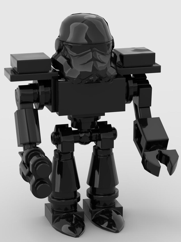 LEGO MOC DT Series Sentry Droid by ThrawnsRevenge | Rebrickable - Build ...