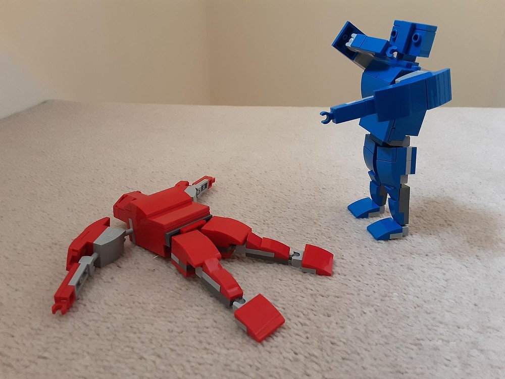LEGO MOC Good and Bad Robots by Nicole1 | Rebrickable - Build with LEGO