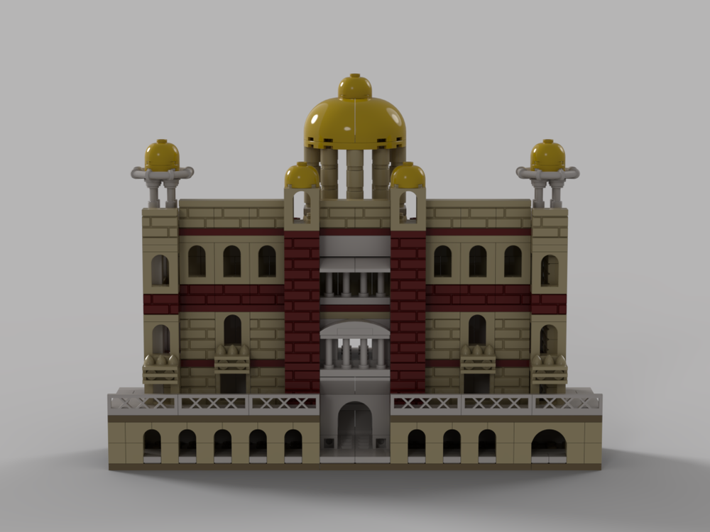 LEGO MOC GURUDWARA SIS GANJ by singhbricks | Rebrickable - Build with LEGO