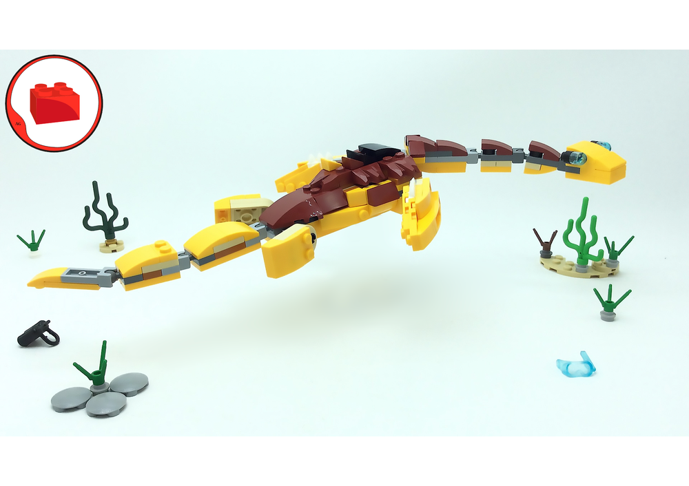 LEGO MOC Plesiosaur Dinosaur - Lego Creator 31112 by Bricks Ideas ...