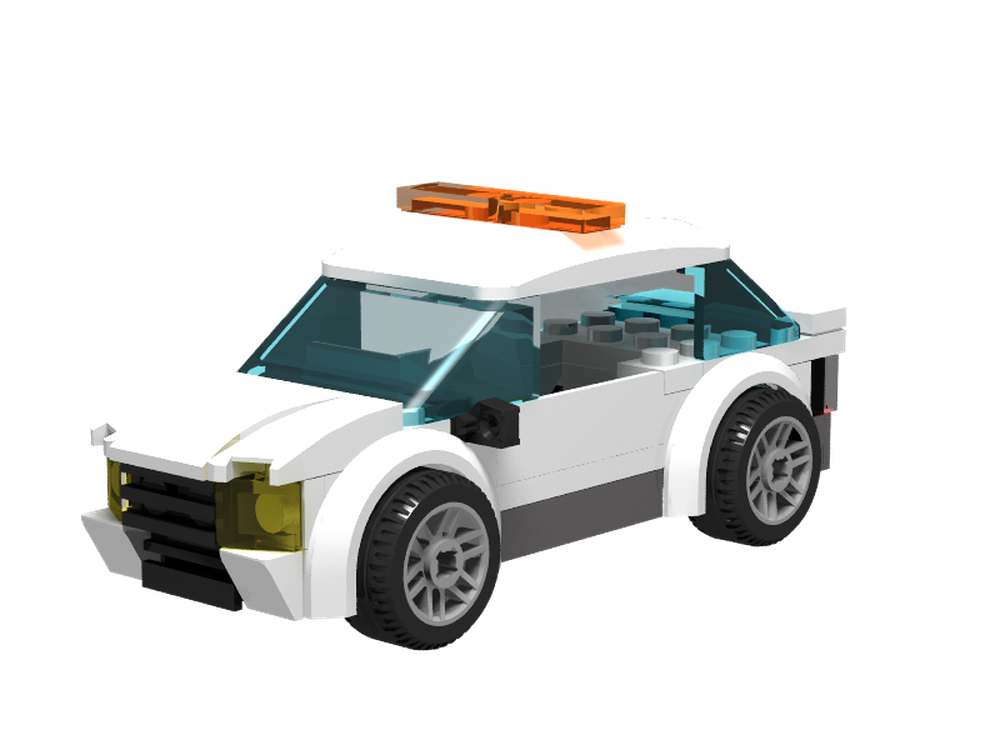 LEGO MOC Shell go karts safety car by Andrej5252 | Rebrickable - Build ...