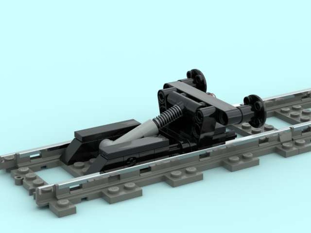 LEGO MOC Train buffer by Reglin | Rebrickable - Build with LEGO