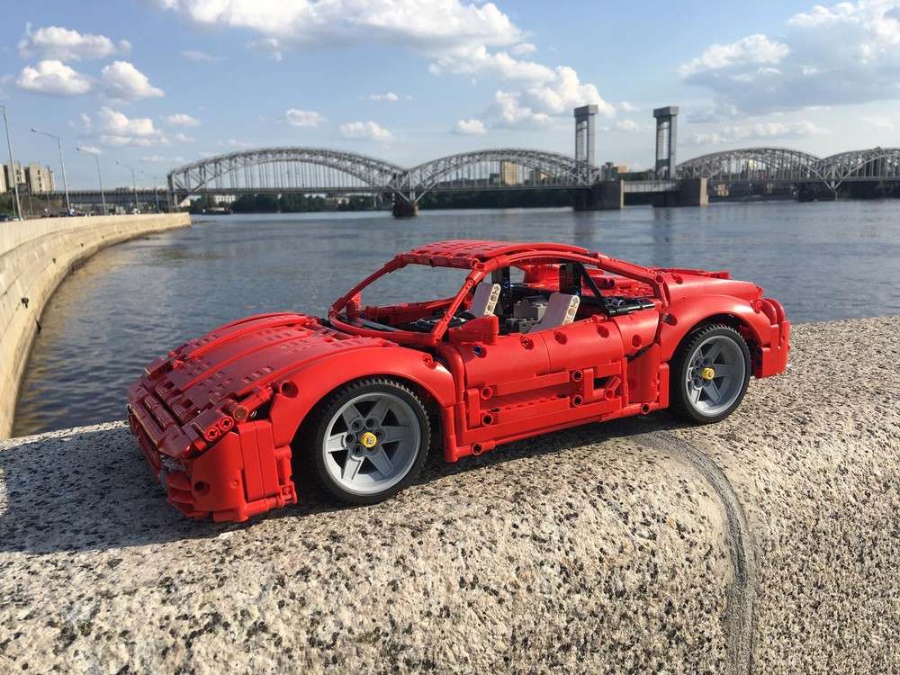 LEGO MOC Ferrarl F355 by paave | Rebrickable - Build with LEGO