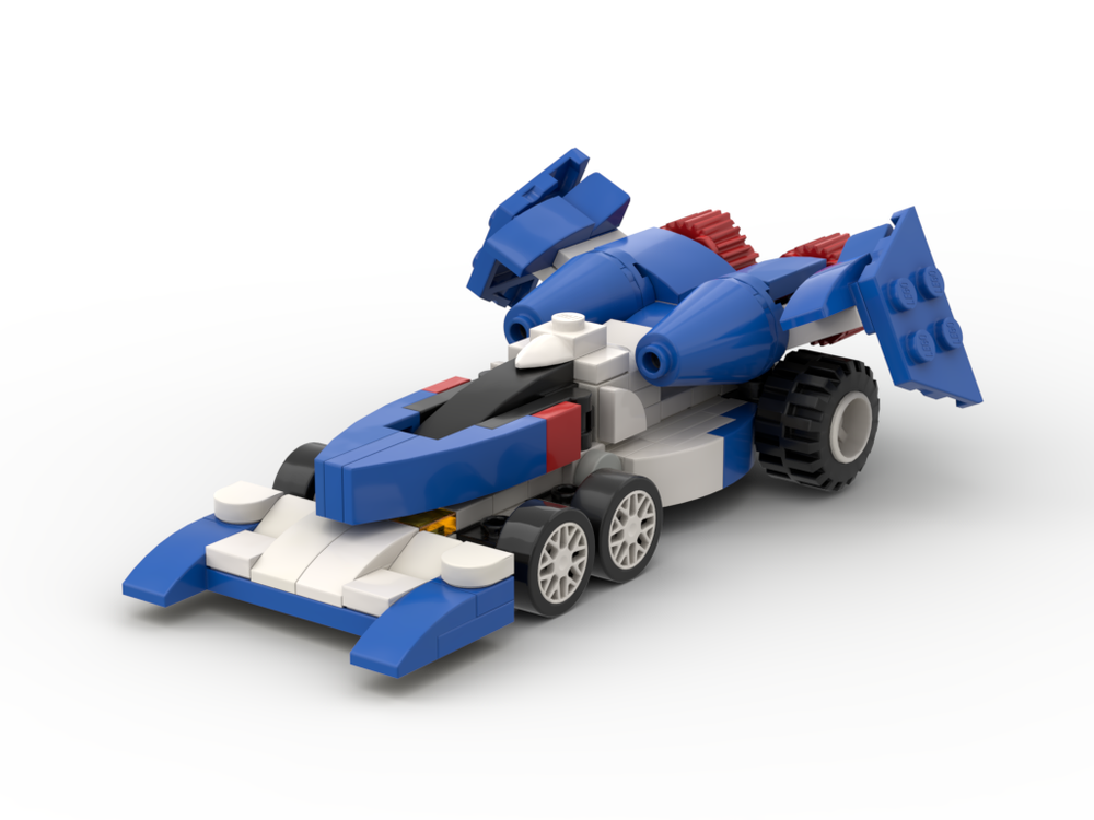 LEGO MOC Cyber Formula - Super Asurada 01 by KiDoong | Rebrickable ...
