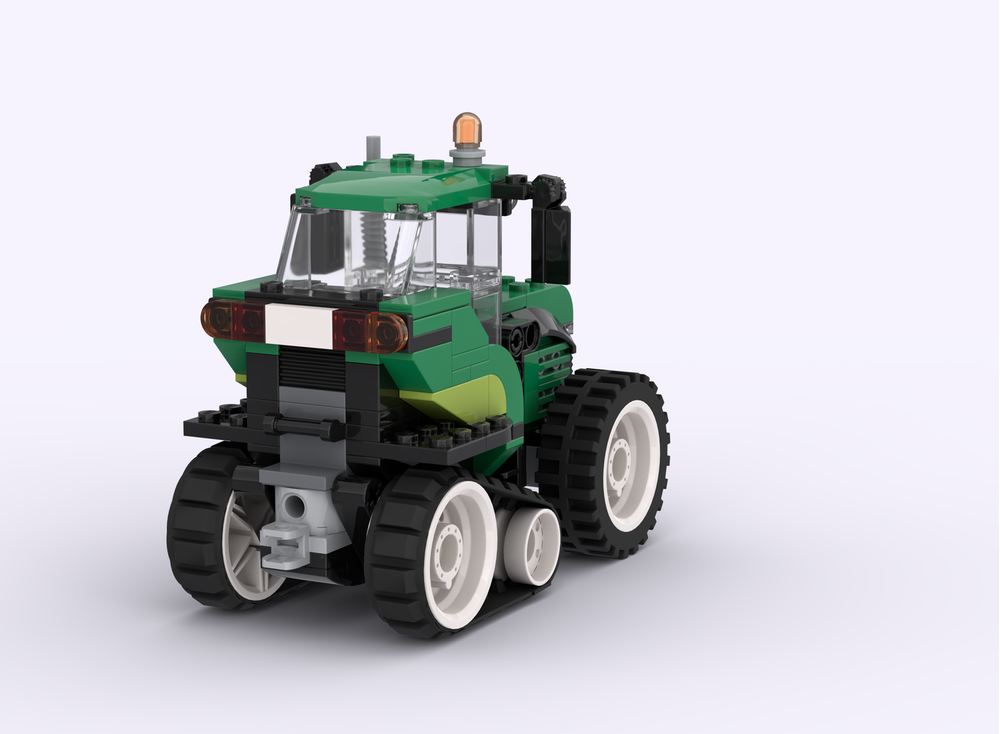 LEGO MOC Half-track Tractor by revilor | Rebrickable - Build with LEGO