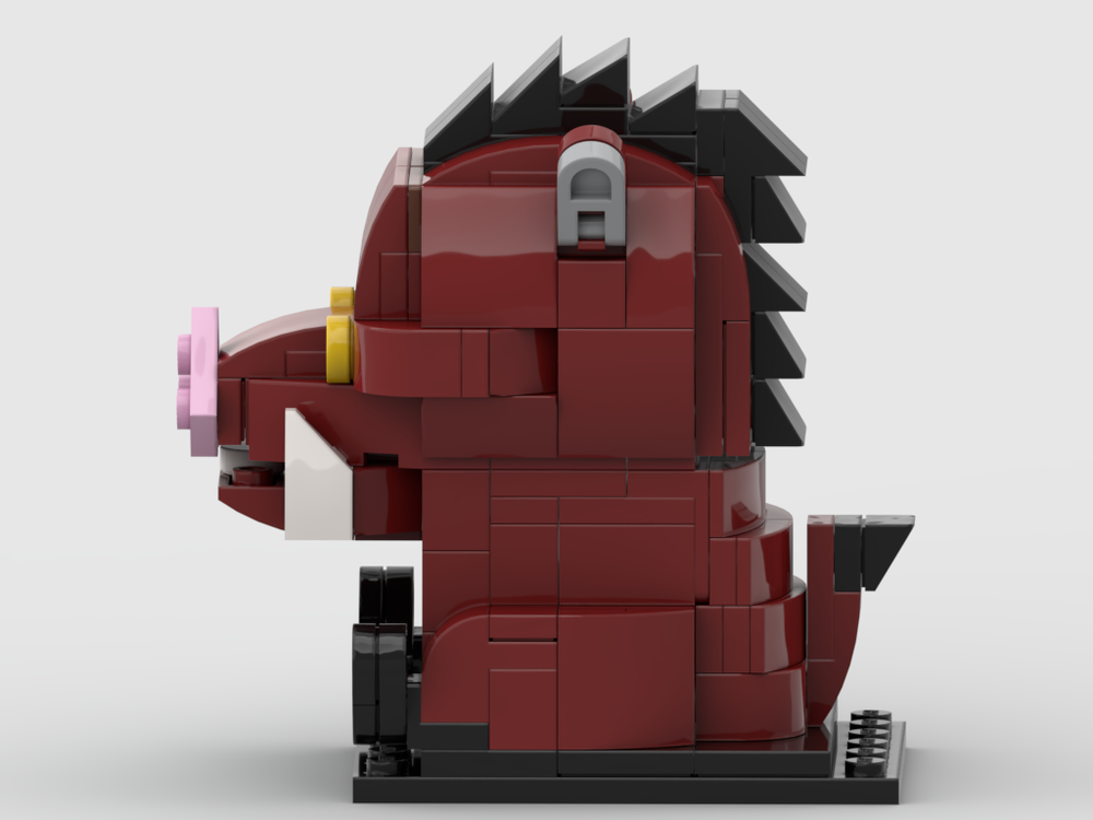 LEGO MOC Pumbaa by Hiddenface | Rebrickable - Build with LEGO