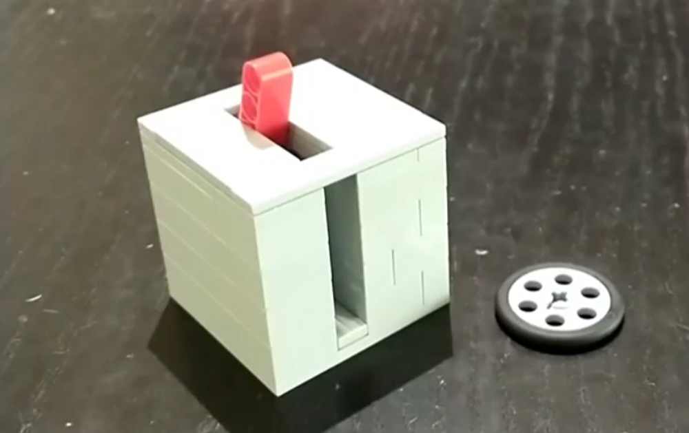 LEGO MOC Simple Wheel Launcher Cube by RandomBrick23 | Rebrickable ...
