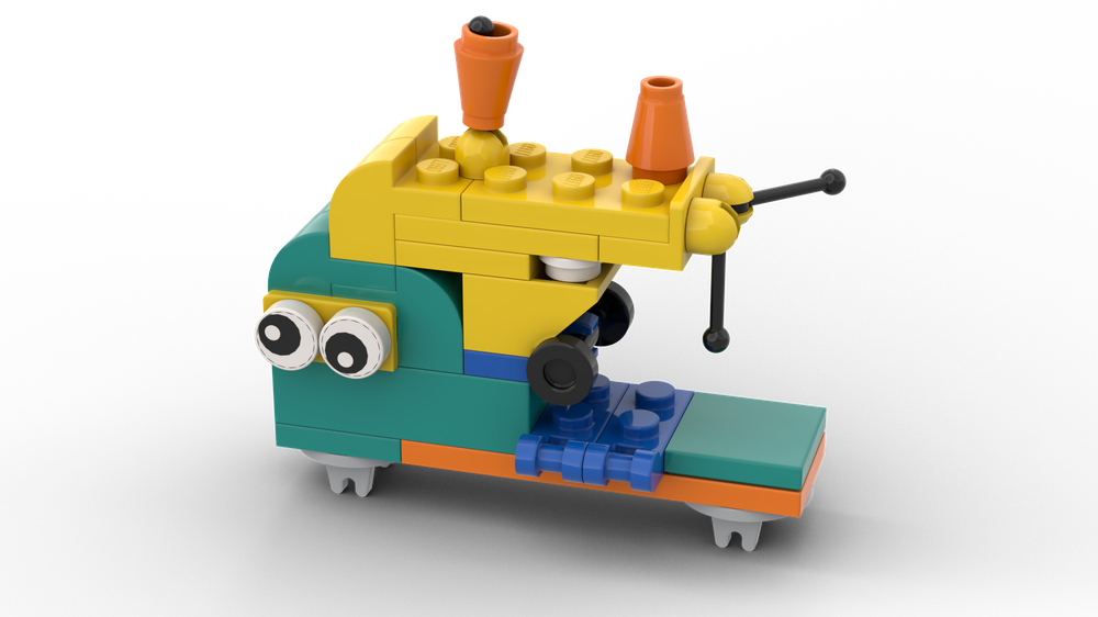LEGO MOC 30563 Sewing Machine by jecepede | Rebrickable - Build with LEGO