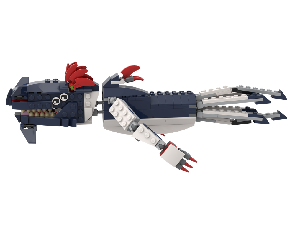 LEGO MOC Sea Dragon Leviathan 31088 2 to 1 by bricksmartworkshop ...