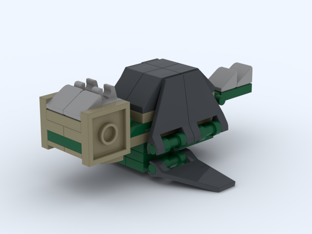 Lego Moc Turtle By Dodus Builders Rebrickable Build With Lego