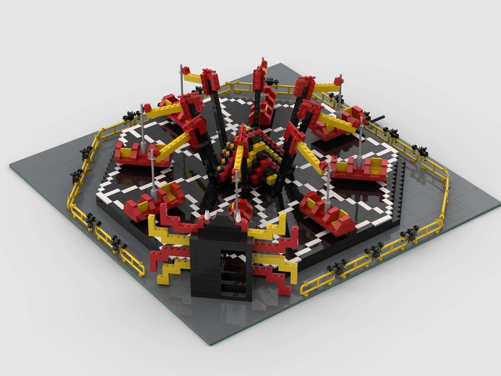 LEGO MOC LEGOLAND game Spider Ride with optional motorization by ...